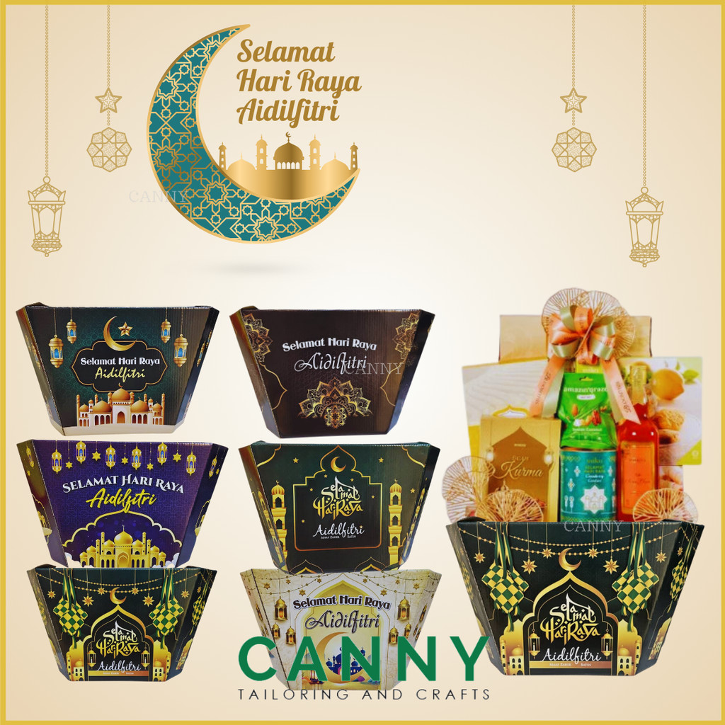 100PCS HAMPER BOX HARI RAYA LIMITED EDITION / HAMPER RAYA / HAMPER BASE ...