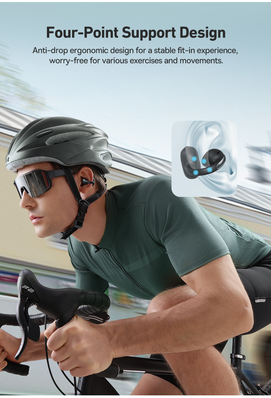 Baseus Bowie MC1 OL Open-Ear TWS Earbuds Wireless Earphone Bluetooth 5. ...