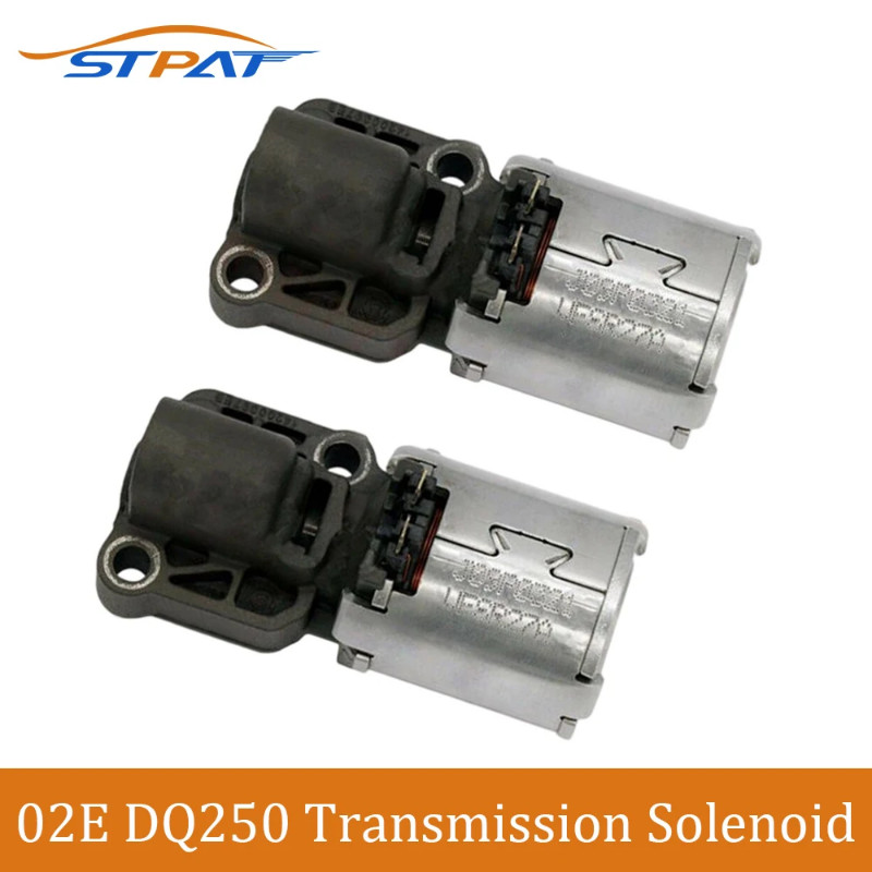 STPAT DQ250 DSG 6-Speed 02E Transmission Solenoid N215 N216 for GOLF ...