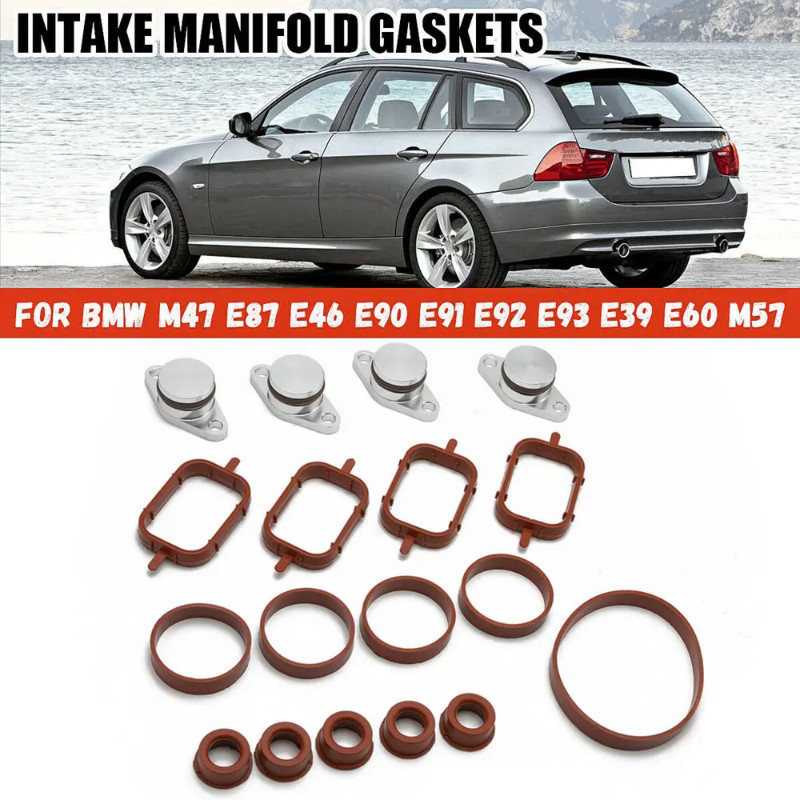 EPMAN 4 x 22mm Diesel Swirl Blanks Flaps Repair Delete Kit With Intake ...