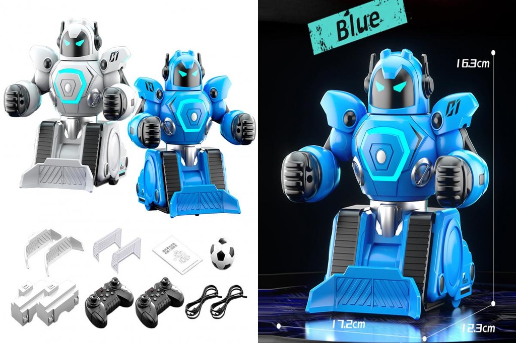 Battle Robot Toy Kids Remote Control Robot 2 Player Rc Robot Toy for ...