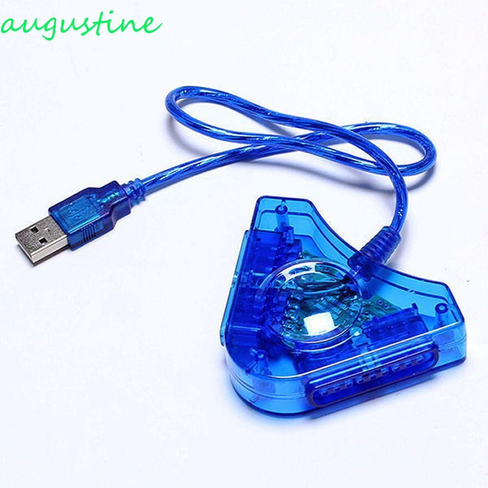 in stock AUGUSTINE Porta PSX PS1 PS2 to USB converter dual port adapter ...