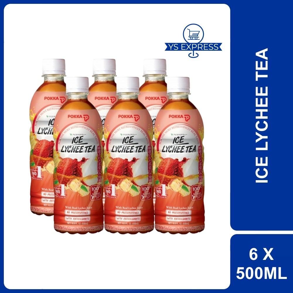 POKKA Pet Ice Lychee Tea 500ML - Teh Laici Ais | Shopee Malaysia