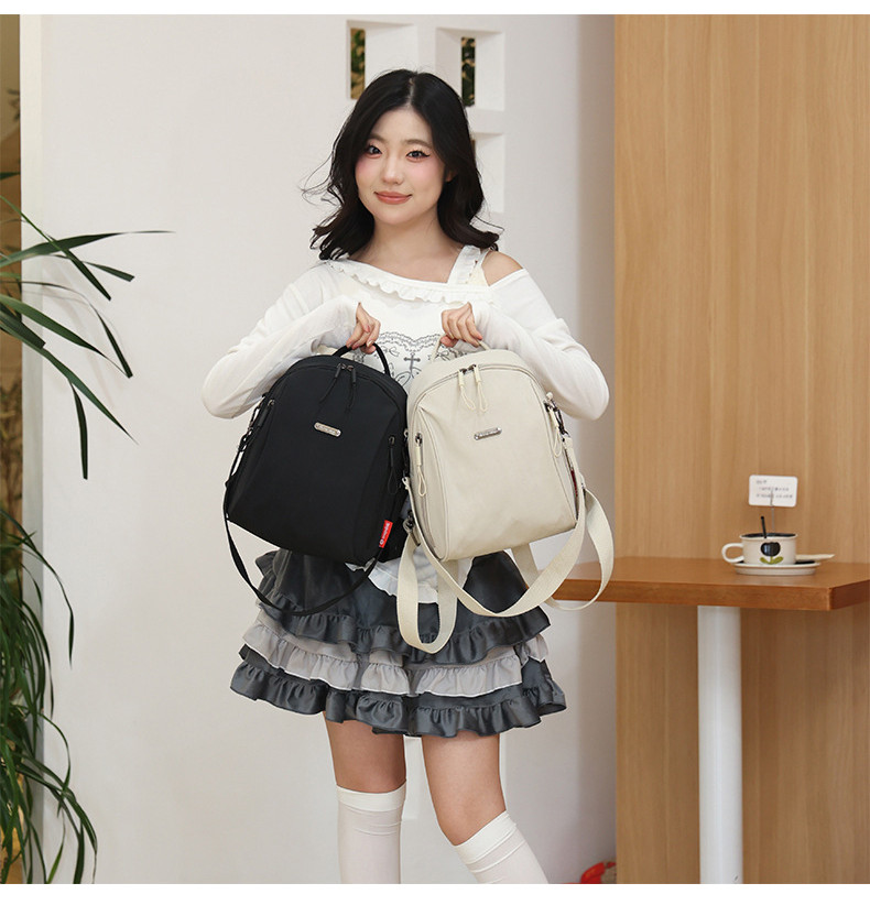 LABER LEE Oxford Women Backpack Casual School Bag Girl'S Fashionable ...