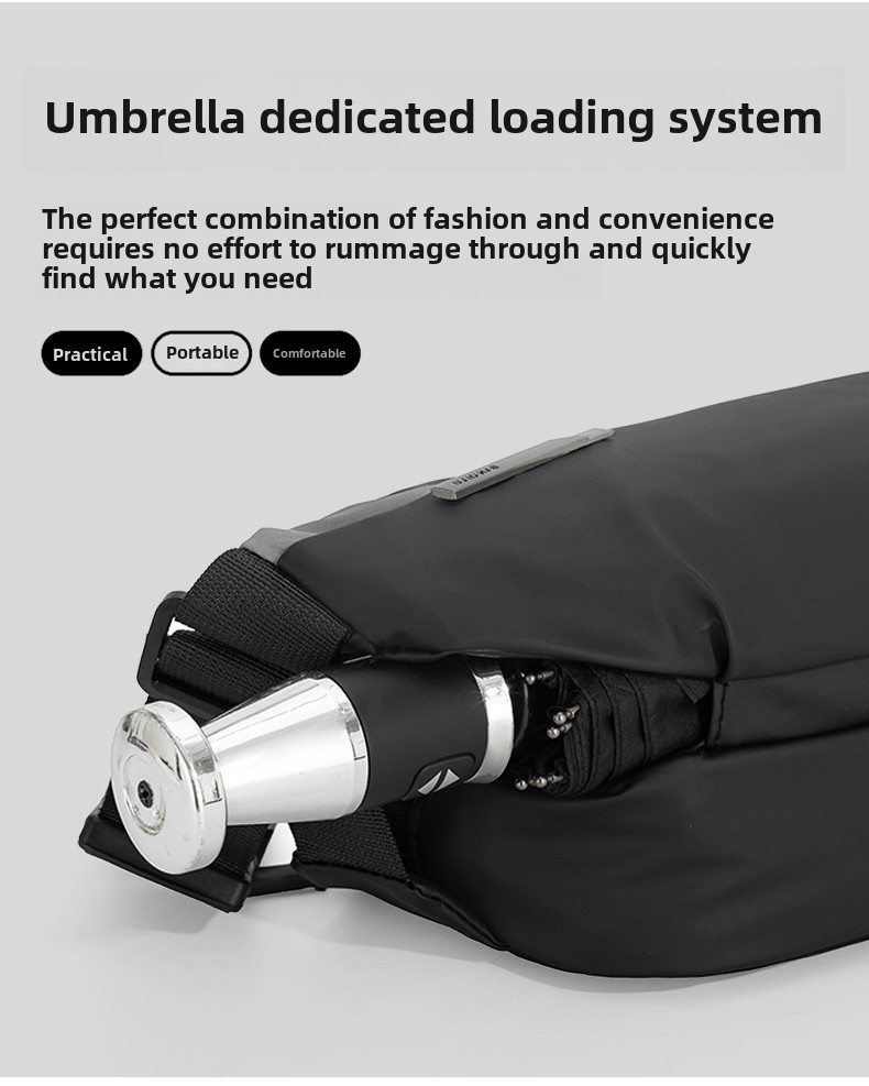 LABER LEE Magnetic Buckle Men Waist Bag Waterproof Multifunctional ...