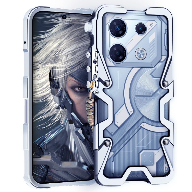 For GT 10 20 Pro Case Luxury Armor Metal Aluminum Phone Cases Bumper ...