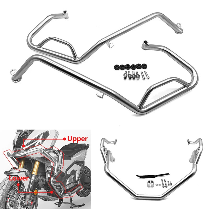 2024 New XADV750 Motorcycle Stainless Steel Bumper Frame Protection For ...