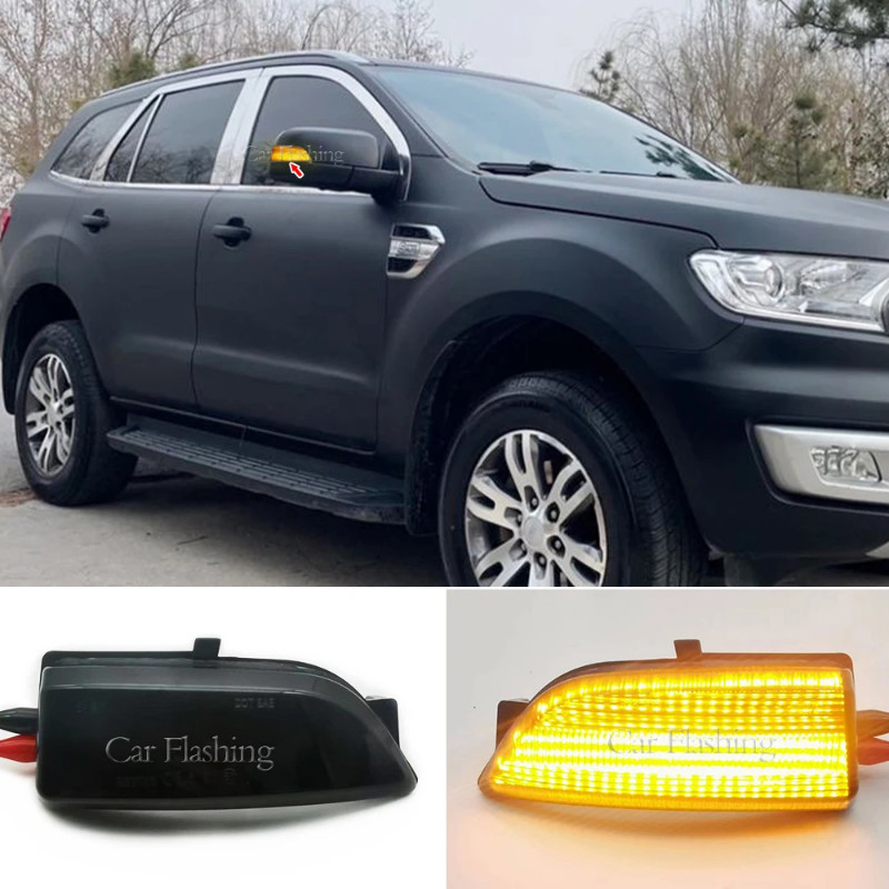 LED Dynamic Mirror Turn Signal Light Side Rearview Indicator Blinker ...