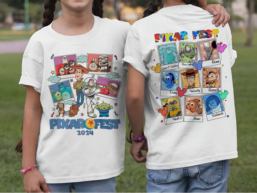 Retro 2-Sided Meet Me At Pixar Pier Shirt, Retro Disney Pixar ...
