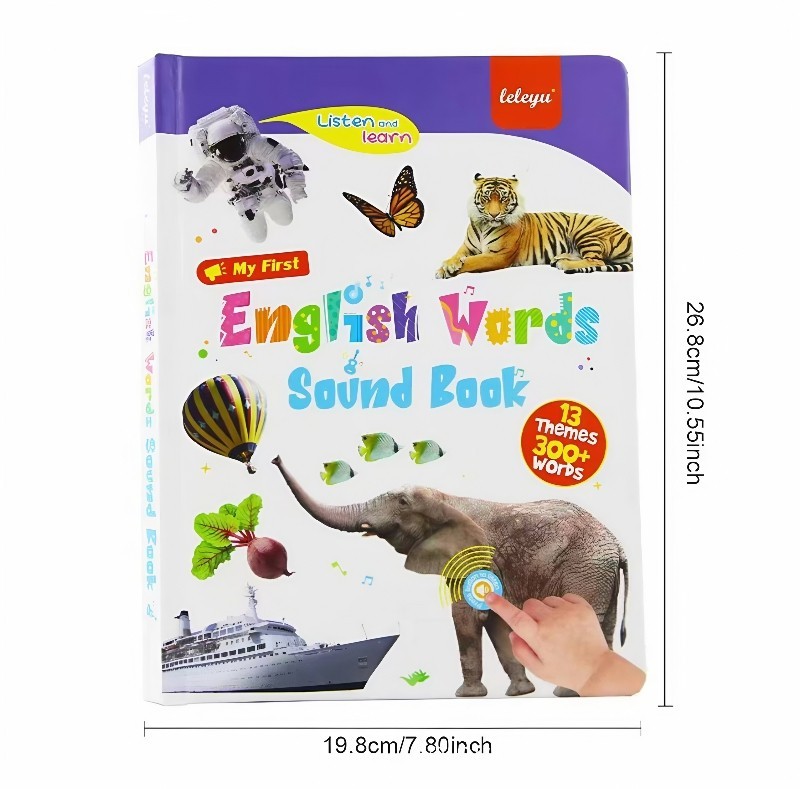 🔥Children's Day🔥 Kids English Learning Set Buku Audio Interaktif 2-12 ...