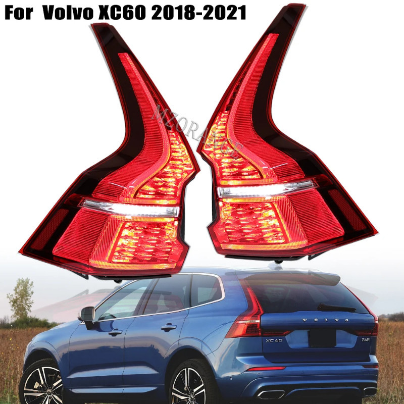 Tail Lights for Volvo XC60 2018 2019 2020 2021 US Version Rear Lights ...
