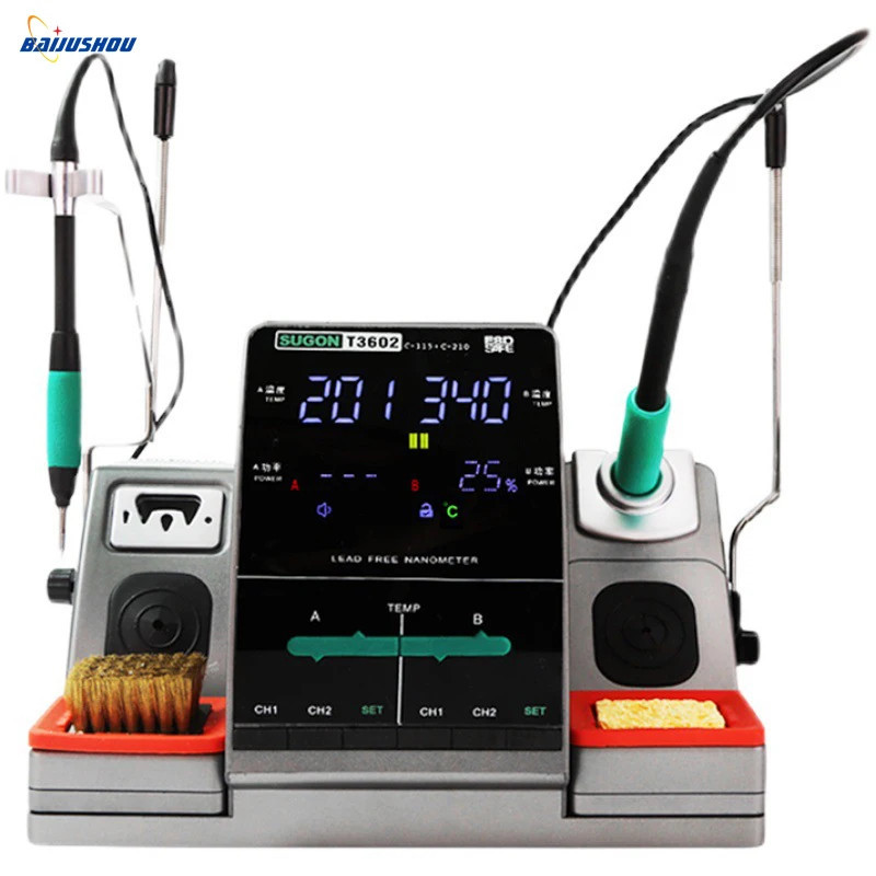 T3602 Soldering Station JBC C115 C210 Double Station Welding Rework ...