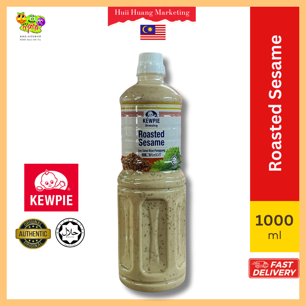 Kewpie Roasted Sesame Dressing 1000ml Expire Date (02/05/2026)Halal ...