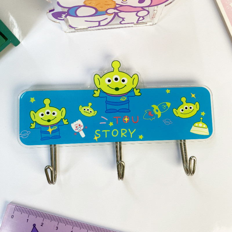 Sanrio Wall Hook Organizer Decorative Hello Kitty Kuromi Melody ...