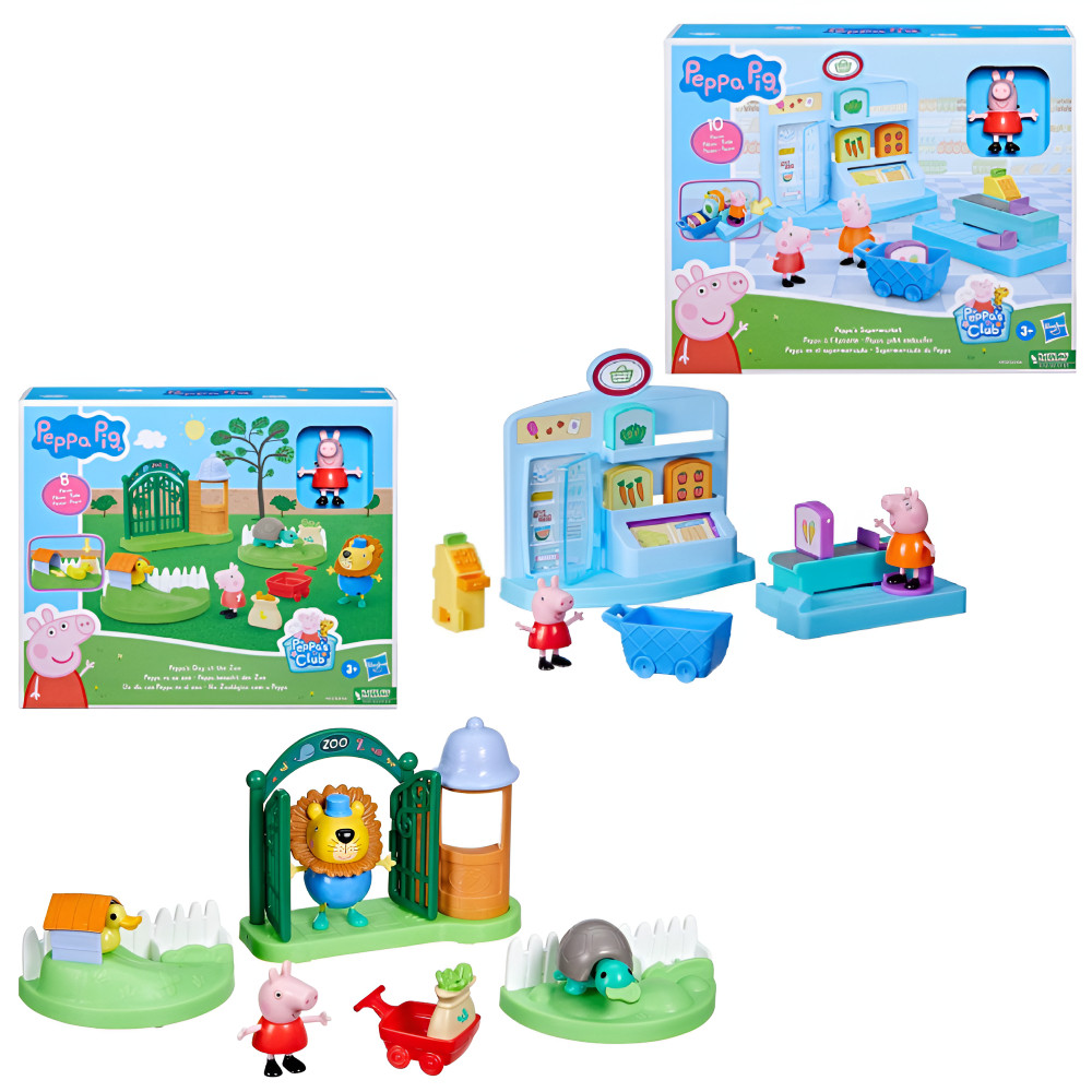 Peppa Pig Peppa's s Adventures Everyday Experiences Playset (F3634 ...