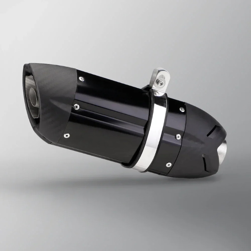 Motorcycle exhaust system modified Universal 51mm exhaust muffler pipe ...