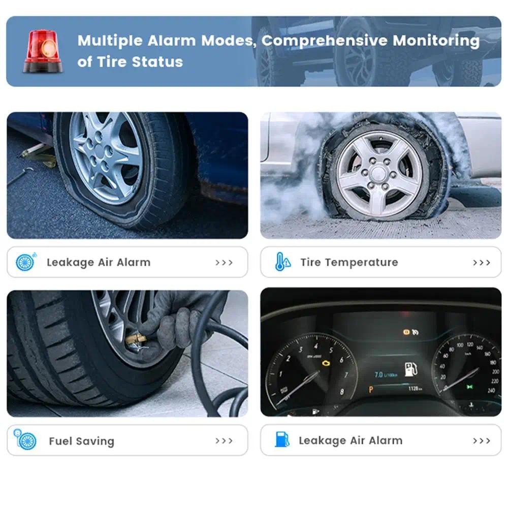 Usb Android Car Tpms Wireless Transmission Tire Pressure Monitoring Systemandroid Navigation