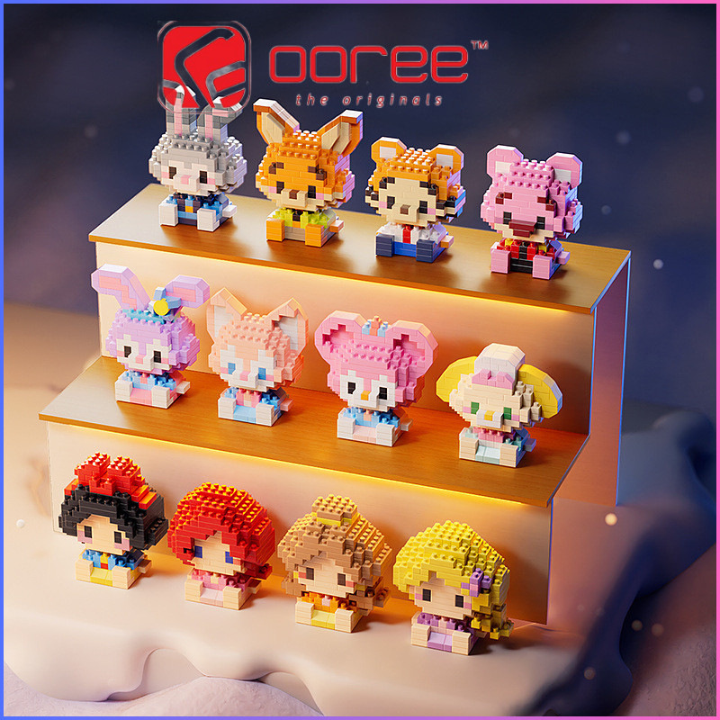 MINI BRICKS COMPATIBLE TOY DREAM PRINCESS SERIES MICRO NANO BLOCKS BUILDING FIGURINE DECO 10 ...