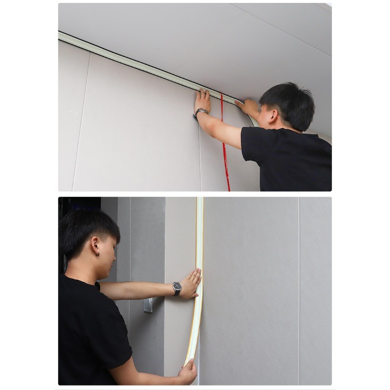 Self-adhesive pvc corner line living room ceiling ceiling corner line ...