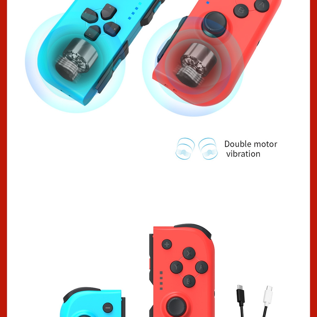 DOBE Switch OLED Joycon Controller For Nintendo Switch Wireless Gaming ...