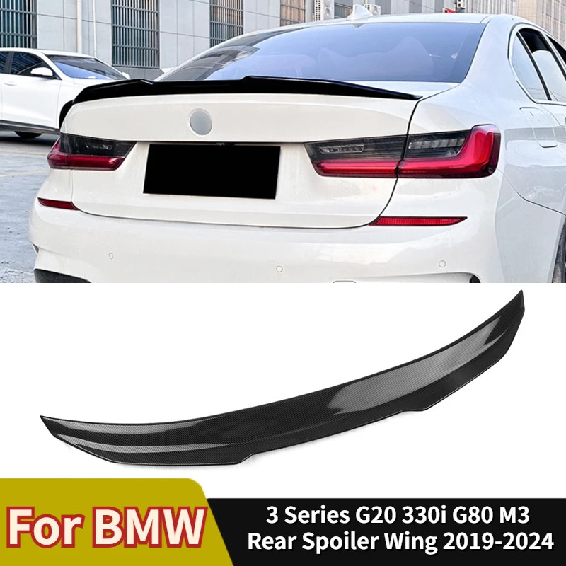 For BMW 3 Series G20 330i G80 M3 M340i 2019-2024 PSM Rear Spoiler Wing ...