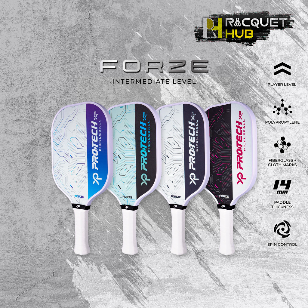 Protech XP Pickleball Paddle -"FORZE" Series (1 Paddle with Cover ...