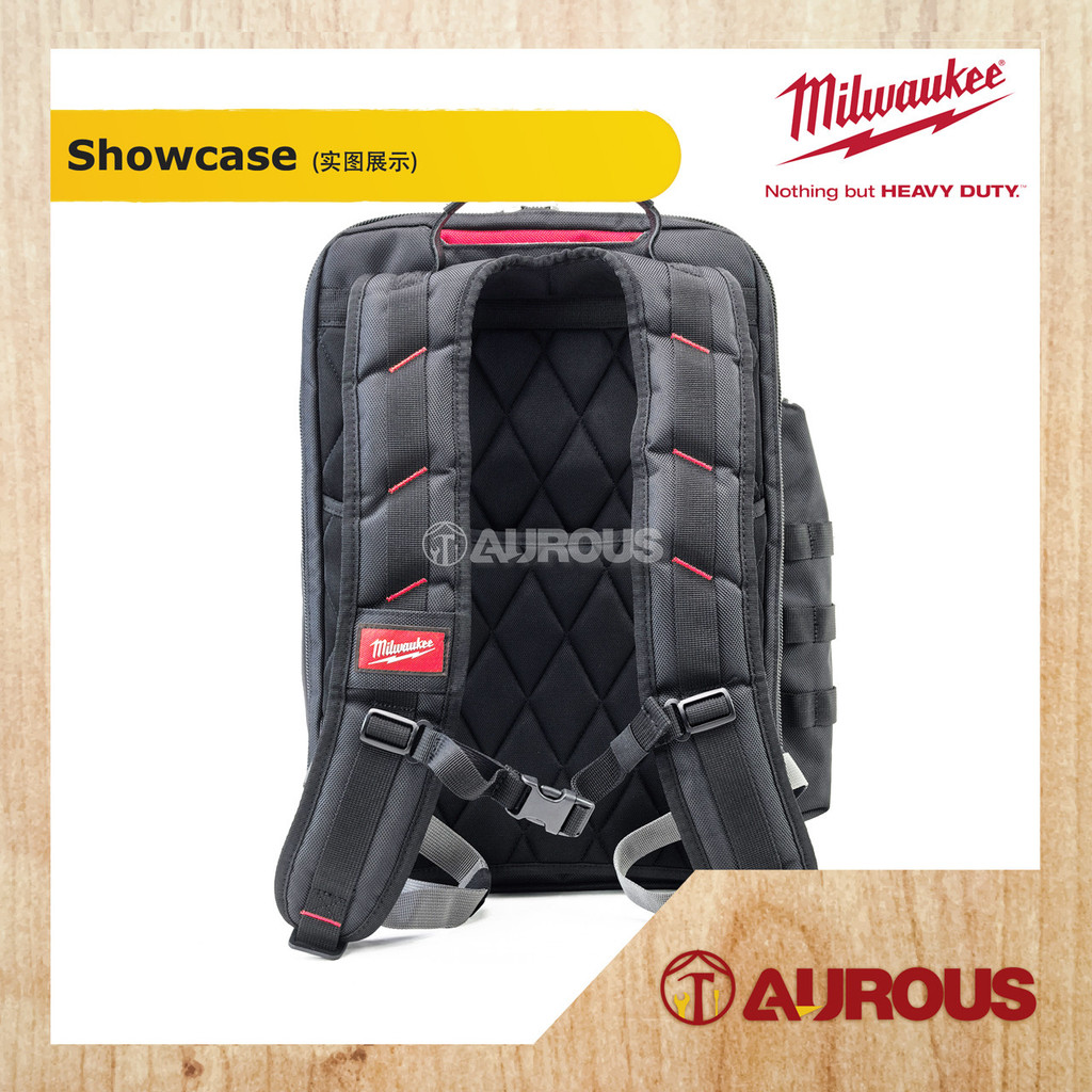 MILWAUKEE PERFORMANCE TRAVEL BACKPACK BAG 48-22-8205 (BLACK) | Shopee ...