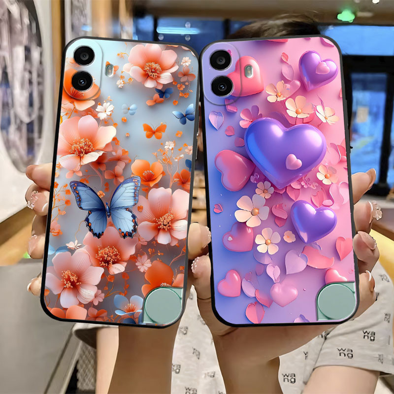 Astronaut Pattern For Nothing CMF Phone 1 Case Nice Flowers Cute Cat ...