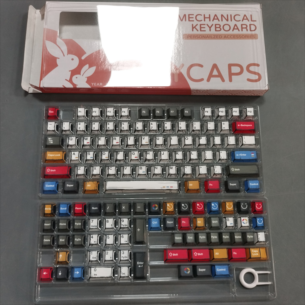 PBT Keycap Cherry Comic Style 136 Key Hand-painted sketch Classic ...