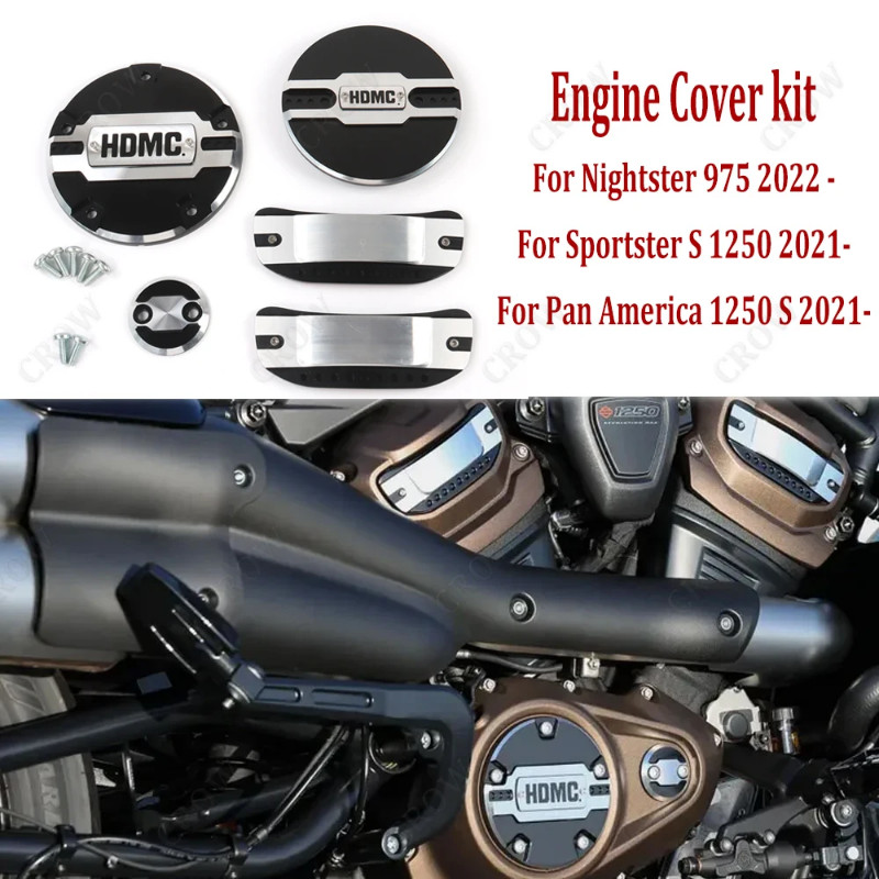 Nightster 975 RH975 Engine Protection Alternator Plug Cover For PAN ...