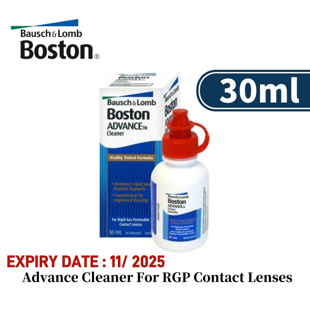 (30ml) Bausch & Lomb Boston Advance Cleaner Advance Formula FOR RGP ...