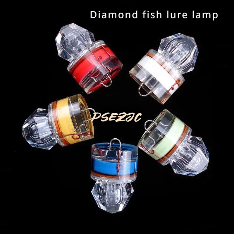 Outdoor Deep-sea Night Fishing with LED Underwater Fast Attraction ...