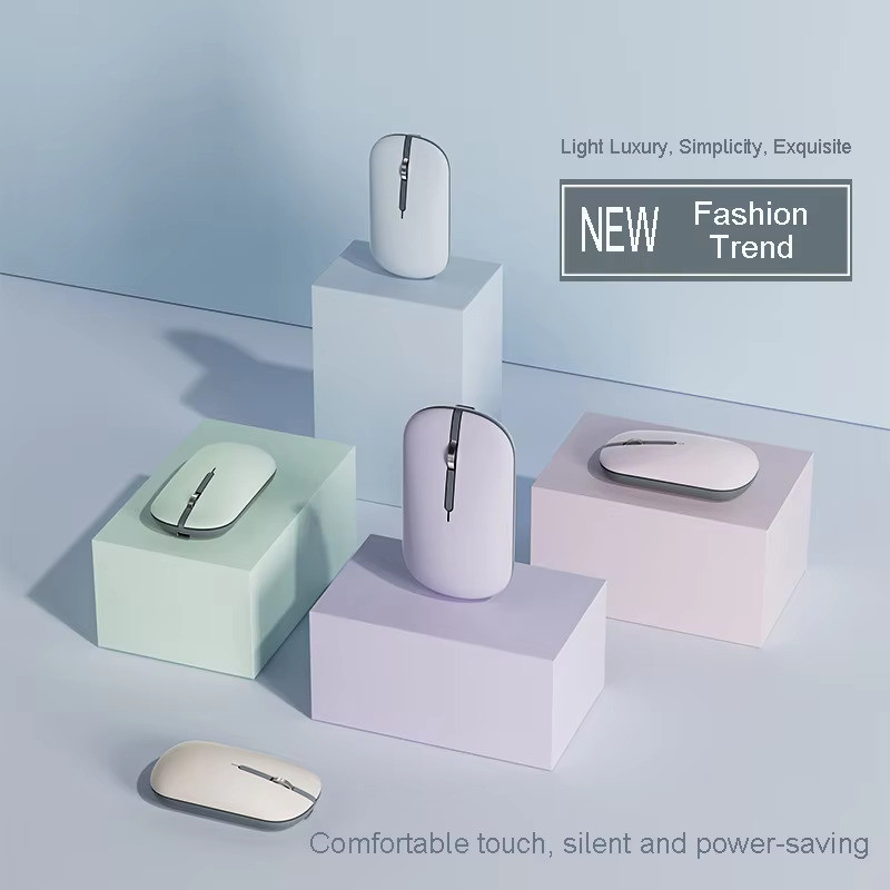 Wireless Mouse Silent Magnetic Enclosure Mouse Rechargeable Mute Gaming ...