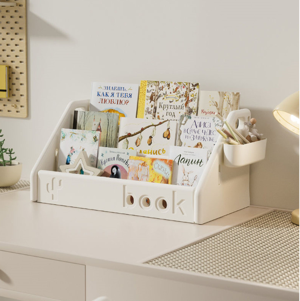 【Ready Stock】Children's Bookshelf Shelf Bay Window Storage Rack Baby ...