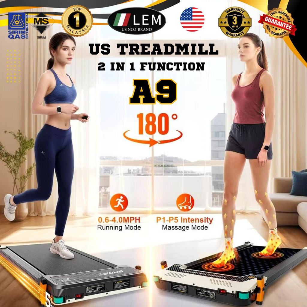 NEW!!! Kemilng Fitness Velocity A1/ A2/ A8/ T500/ A9 2in1 Treadmill ...