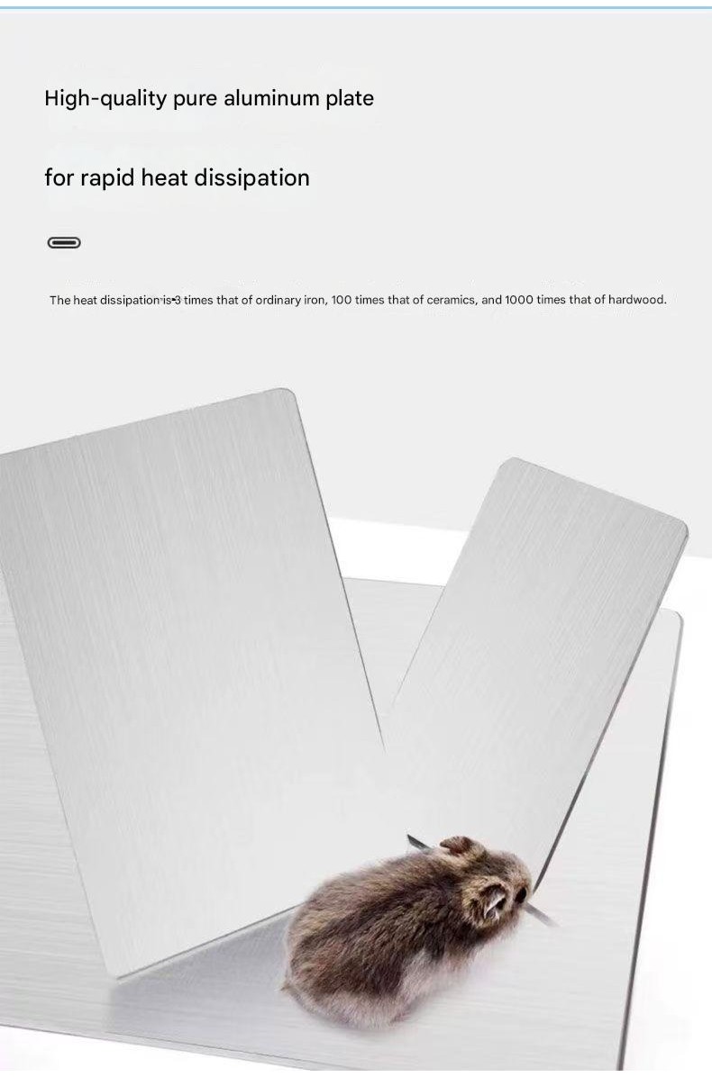 Rabbit Aluminium Cooling Plate Pet instant cooling pad Cooling Bed ...