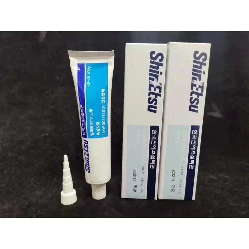 100g Japan Shin-Etsu Korean VersionKE-45-W White/T transparent Color Electronic Sealant UL Flame ...