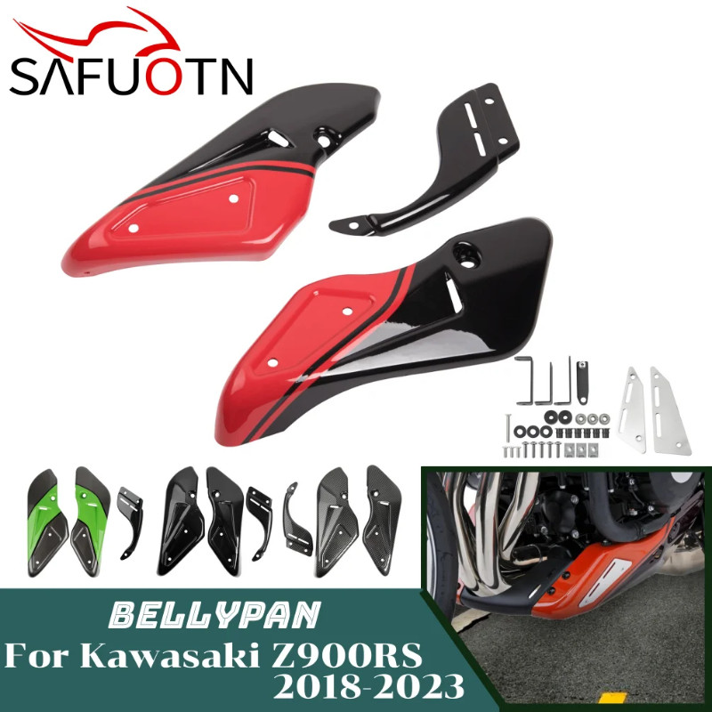 Z900RS Belly Pan Lower Engine Spoiler Fairing For Kawasaki Z900 RS SE ...
