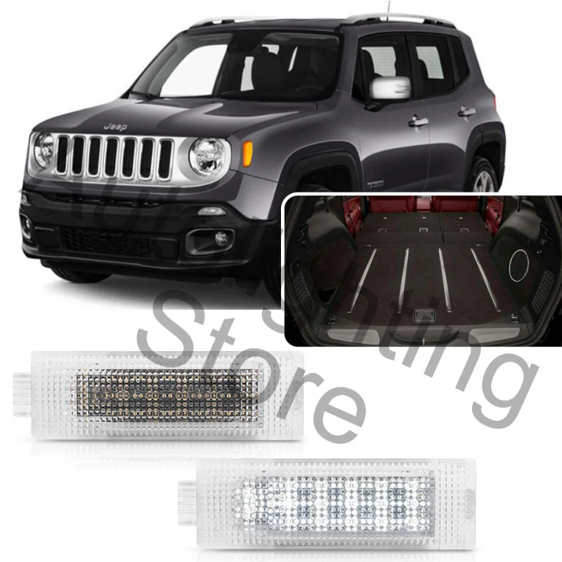 2Pc LED Compartment Luggage Light Interior Courtesy Lights For Jeep ...