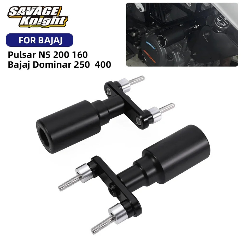 Motorcycle Frame Crash Sliders For Bajaj Dominar 250 400 NS200 NS160 NS ...