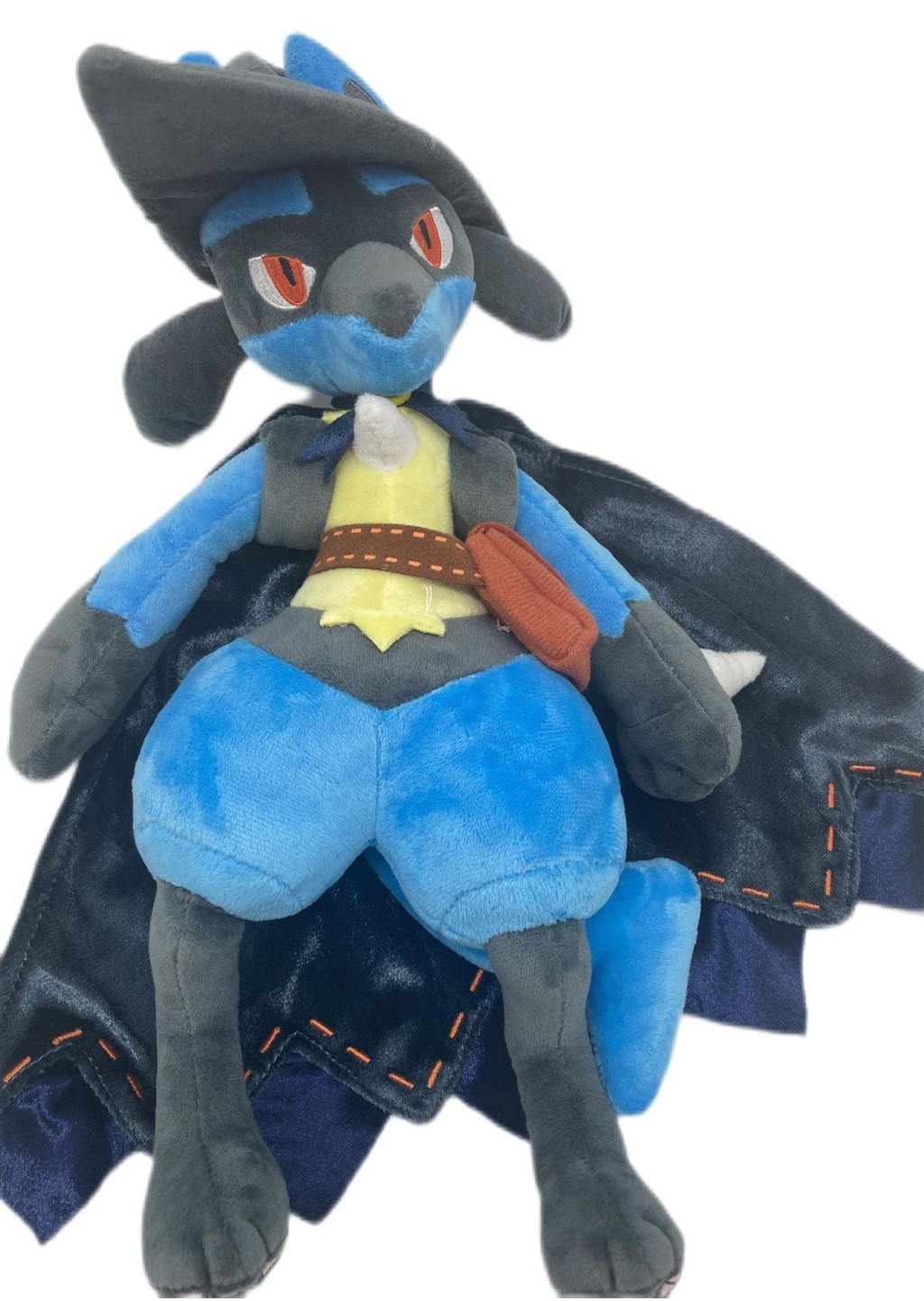 12-inch Halloween Lucario plush doll cosplay costume Riolu evolution ...