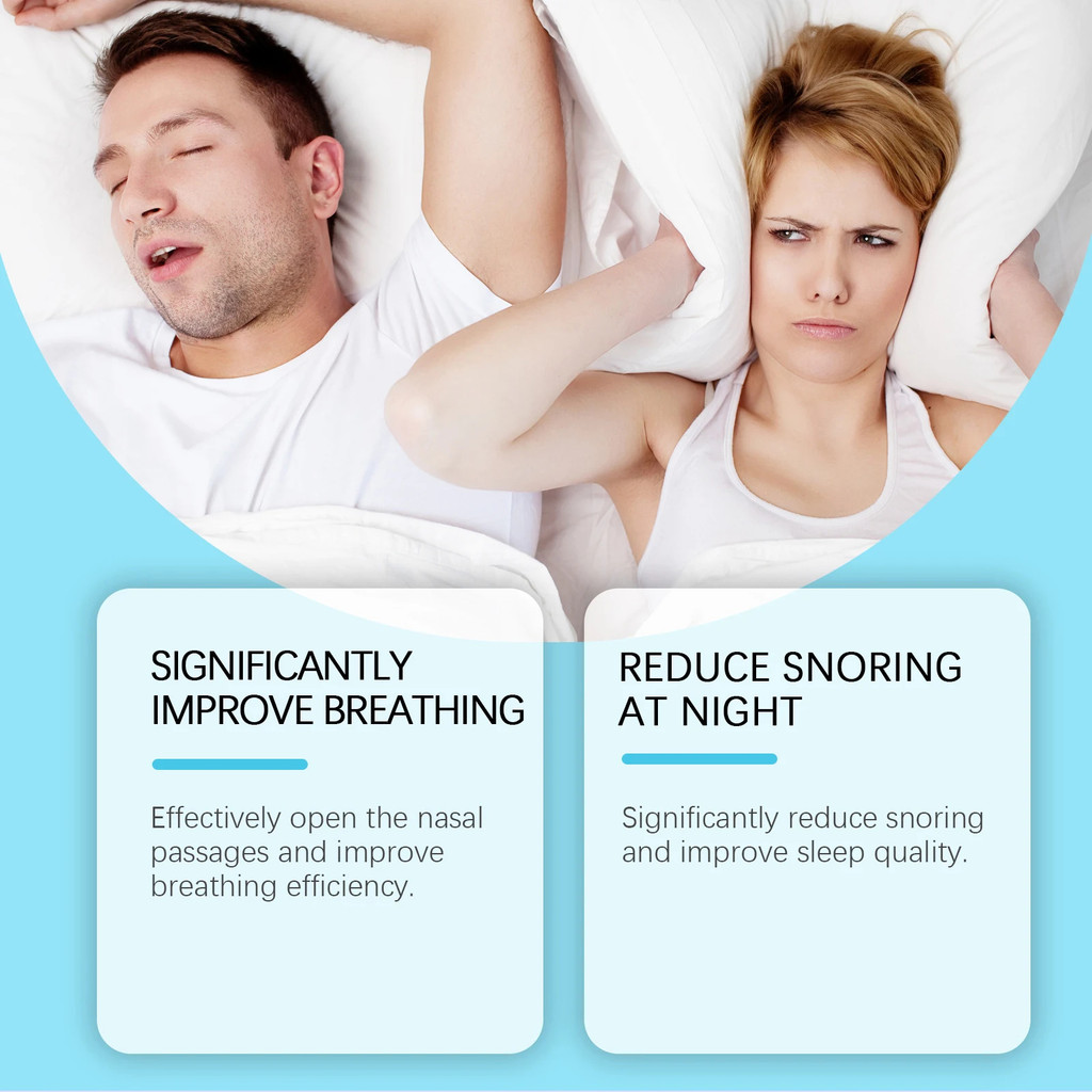 Nasal Breathing Dilators Starter Kits Anti-snoring Nose Breathe Strips ...