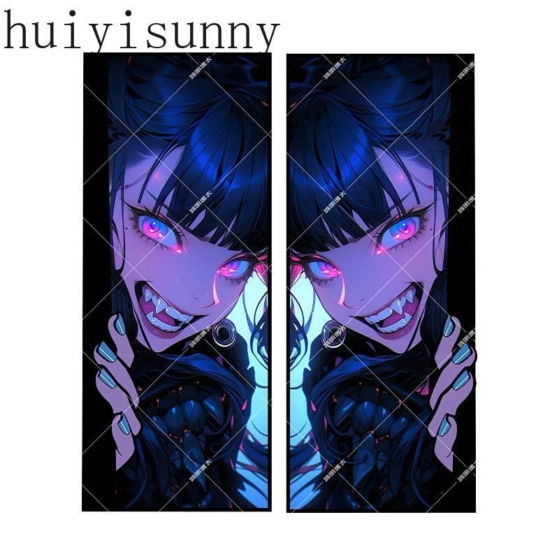 HYS Car Center Column Car Sticker Window B Column Sticker JDM Secondary ...