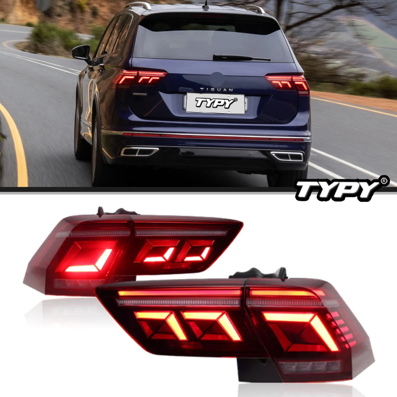 TYPY New LED Taillight Upgrade Modified Full Tail Lamp Car Accessories ...
