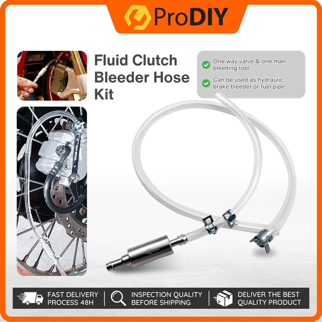 Motorcycle Bleeding Brake One Way Valve Inlet Outlet Fluid Clutch ...