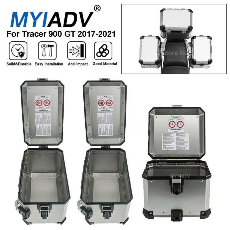 Motorcycle Top Box Pannier Saddlebag Rack For Yamaha Tracer 900GT 900 ...