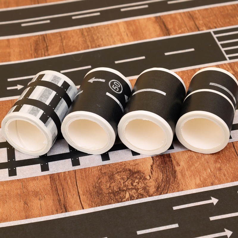 Multi-Style Traffic Railway Tape Sticker - Diy Road Rail Transit Tape ...