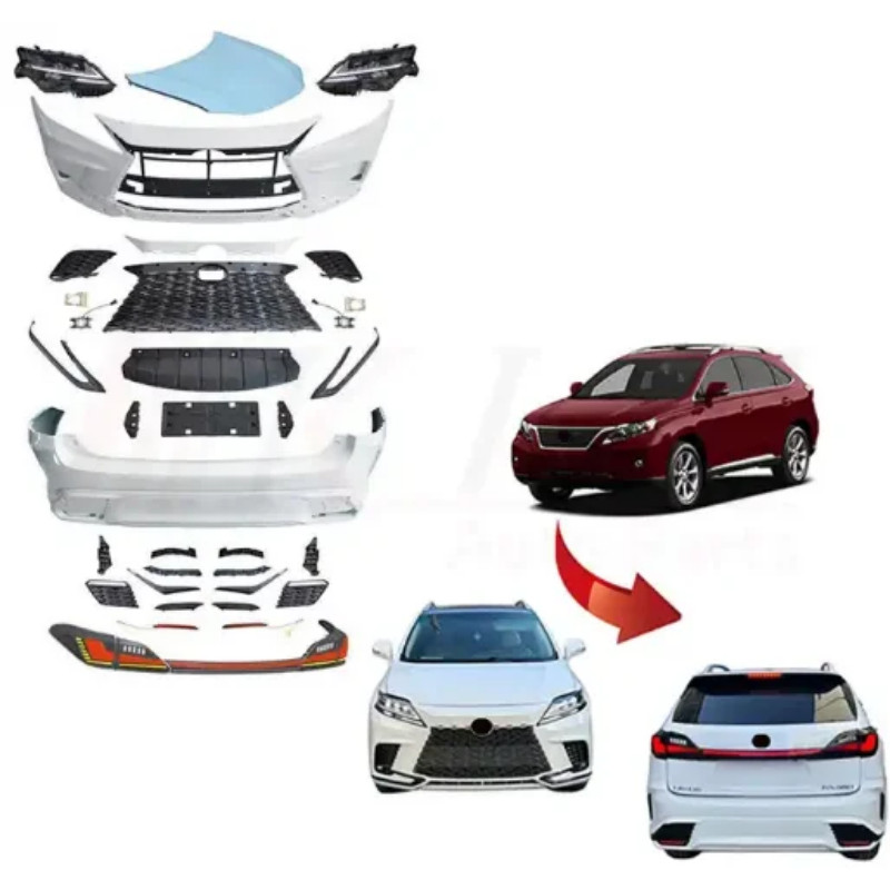 MX UPGRADE BODY KIT FACELIFT CONVERSION FOR LEXUS RX 2009-2015 upgrade ...