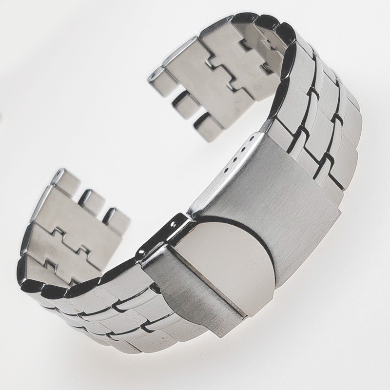 19mm 21mm Metal Watch Strap for Swatch YVS451 YVS435 YCS443G ...
