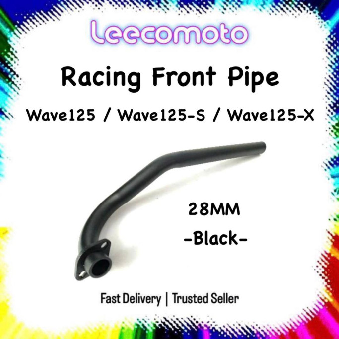 Honda Wave125 Wave 125 S X 125S 125X Racing Front pipe 28mm Mani Fold ...